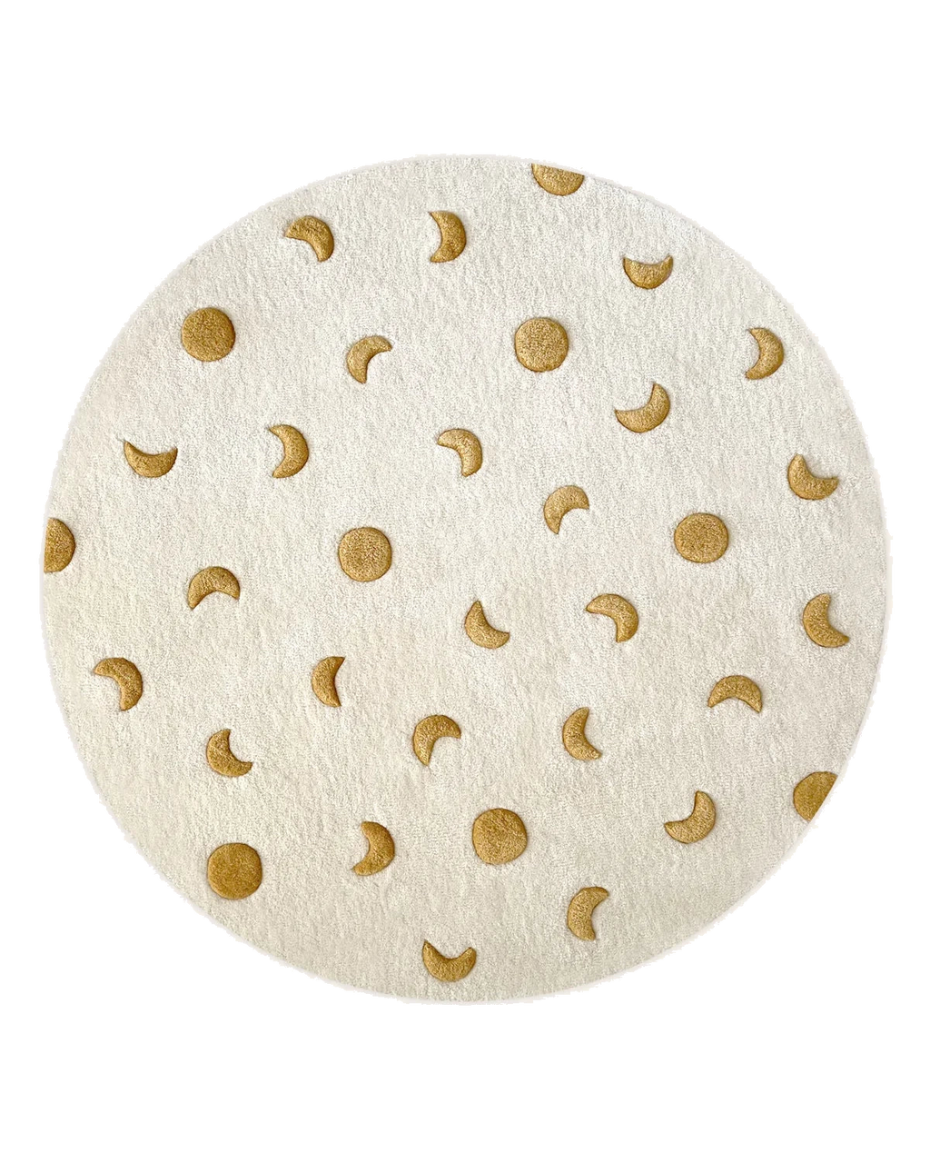 Moons Rug Gold ø120 cm - Archive Sale – Maison Deux