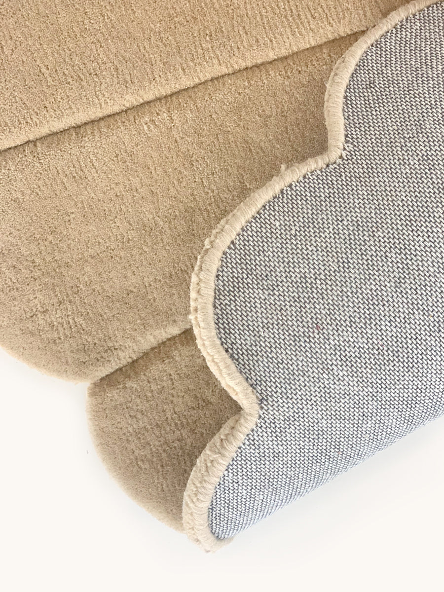 Shell Rug Sand 100 x 78 cm - Sample Sale – Maison Deux